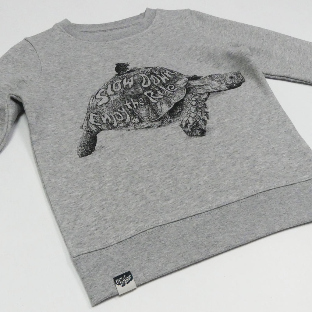 Lion of Leisure TORTOISE sweatshirt : Slow down - Enjoy the ride – Lion ...